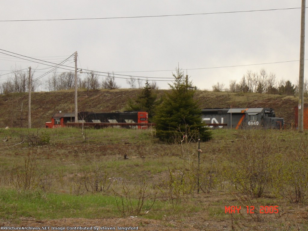 CN ENGINE # 4703, & WC ENGINE # 6940